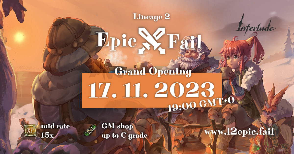 L2 Epic Fail - Interlude 15x midrate